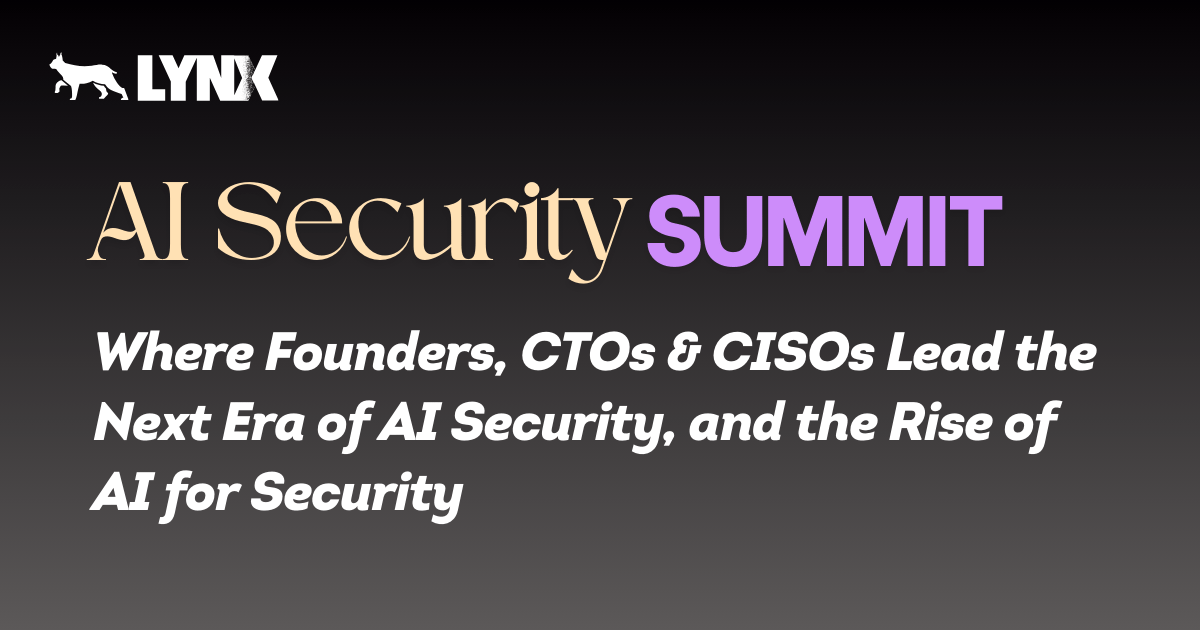 AI Security Summit 2026 - Lynx Events